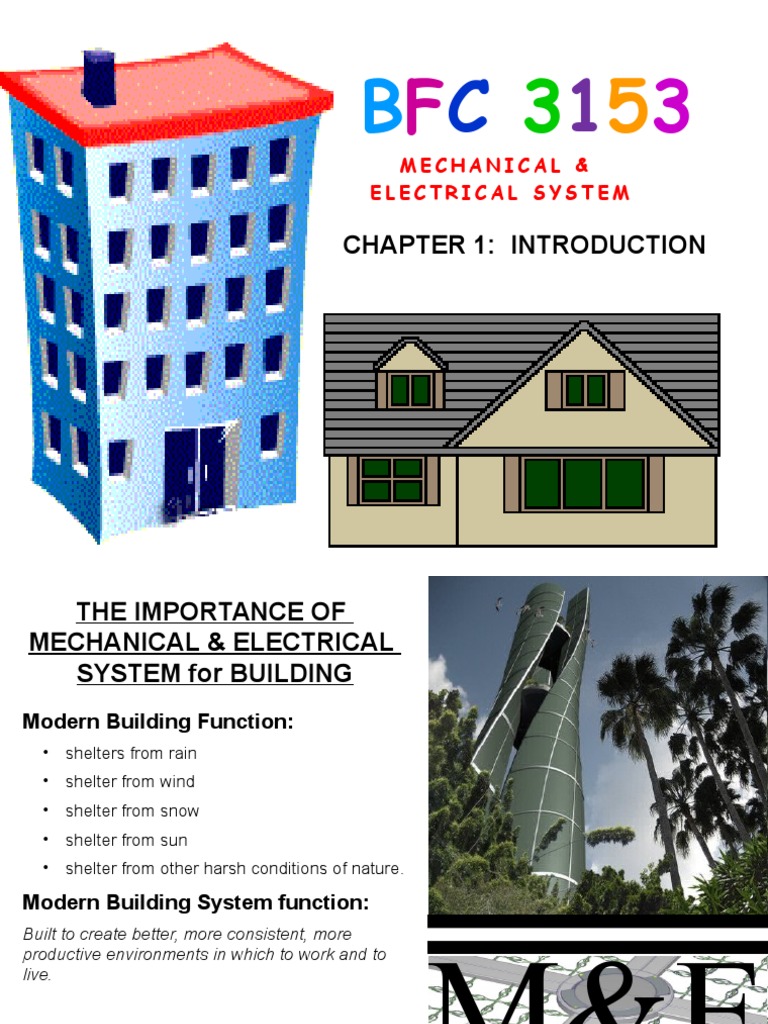 Mechanical & Electrical System | PDF | Hvac | Building Automation