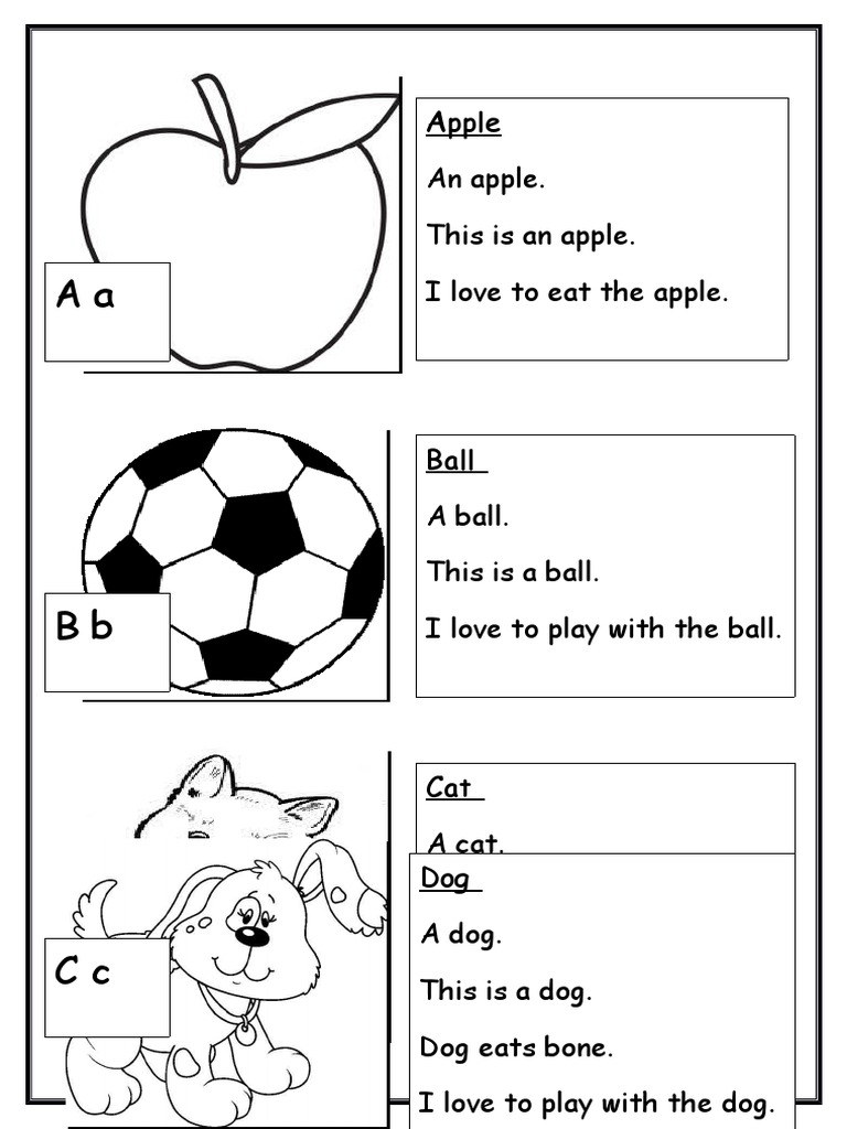 English Alphabet Book | PDF