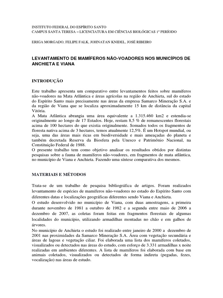 Modelo de resumo expandido