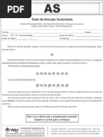 PDF Teste de Atenao Concentrada Ac | PDF