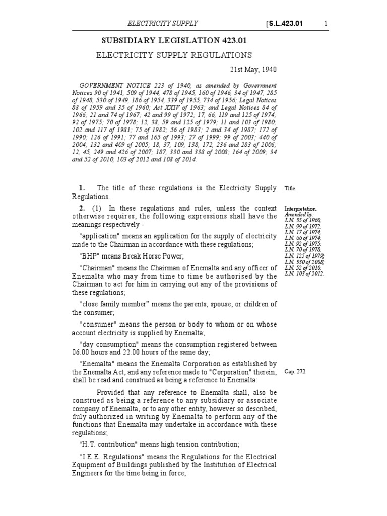 Enemalta ESR 2014 | PDF | Lease | Electrical Substation