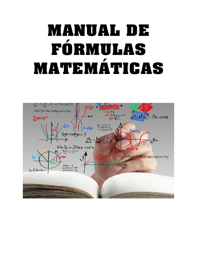 Manual de Fórmulas Matemáticas | PDF | Fracción (Matemáticas ...