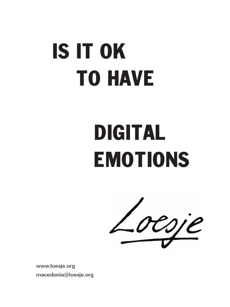 Digital Emotions | PDF