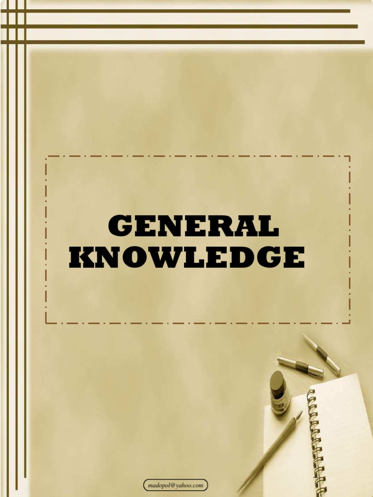 General Knowledge | PDF
