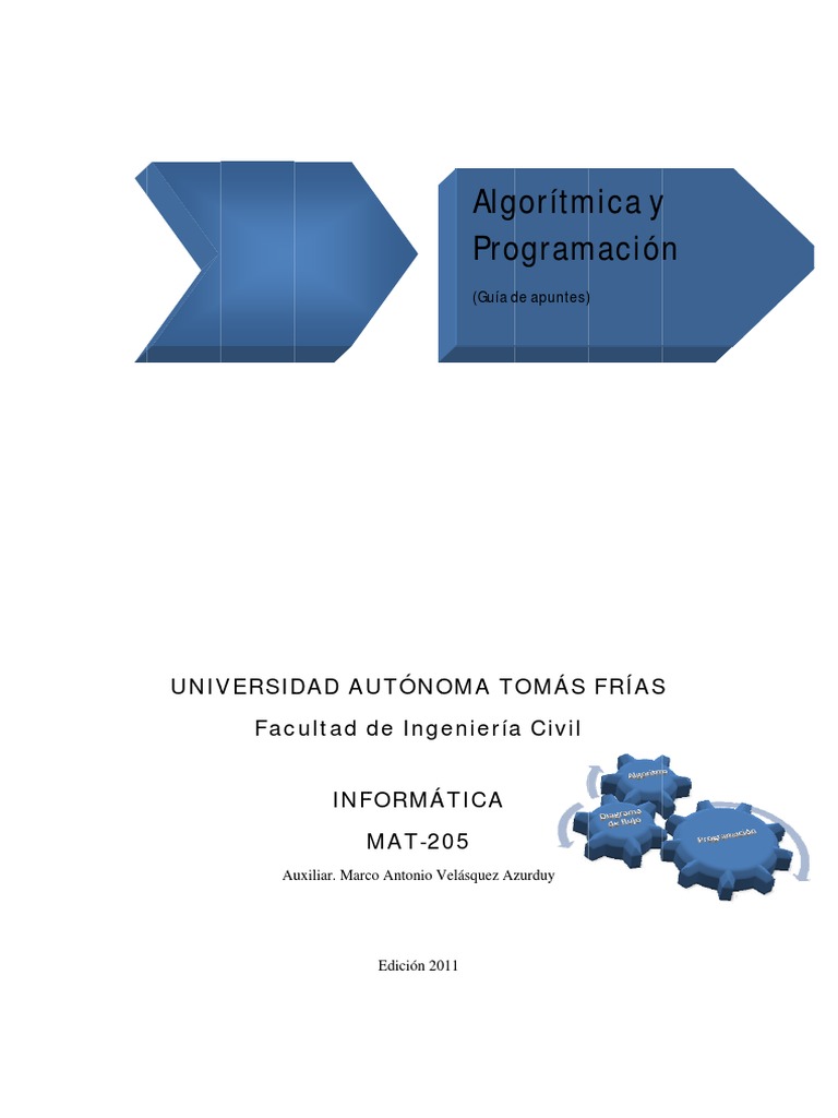 Algoritmos y Programacion Libro 1 | PDF | Lenguaje de programación ...