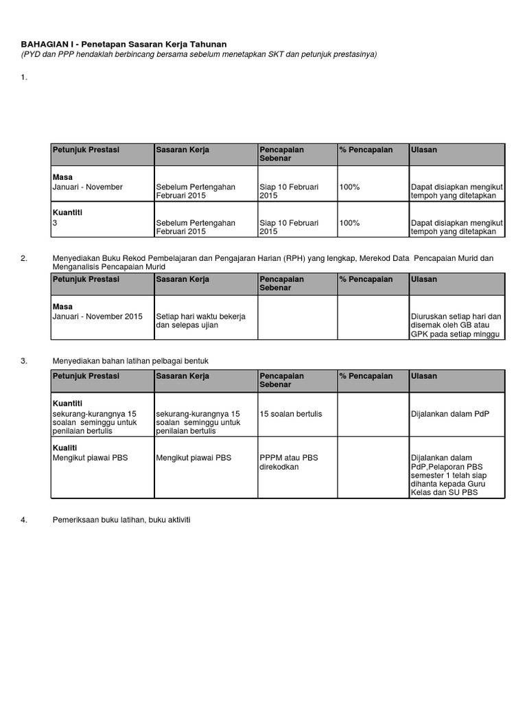 Contoh SKT Online 1 | PDF
