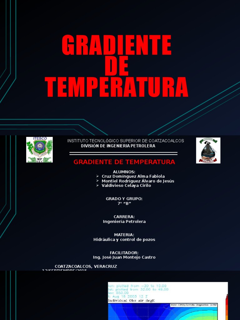 Gradiente de Temperatura | PDF | Vector Euclidiano | Degradado