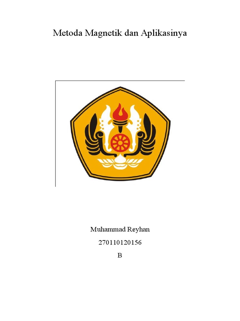 Metode Magnetik Dan Aplikasi | PDF
