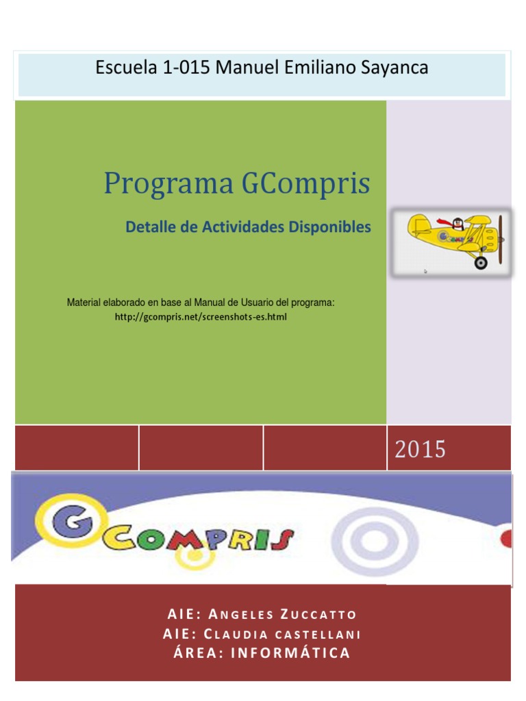 Manual de GCompris | PDF | Notación musical | Color