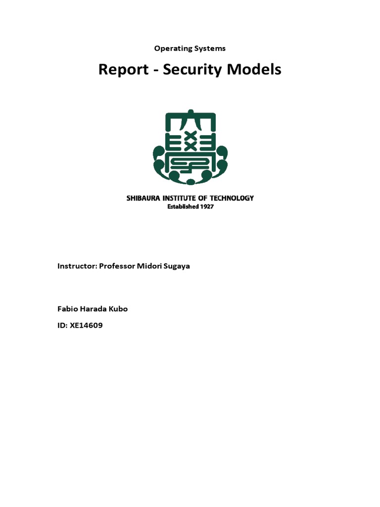 Security Models | PDF | Superuser | Operating System