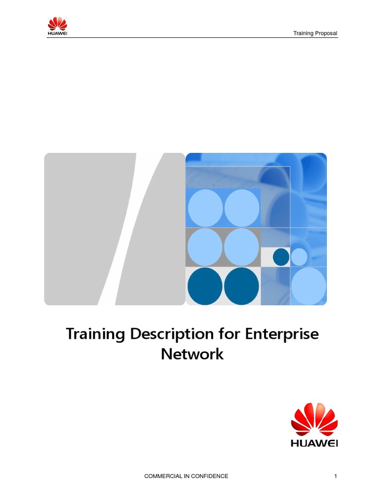 Huawei - Training Description For Enterprise Network | PDF ...