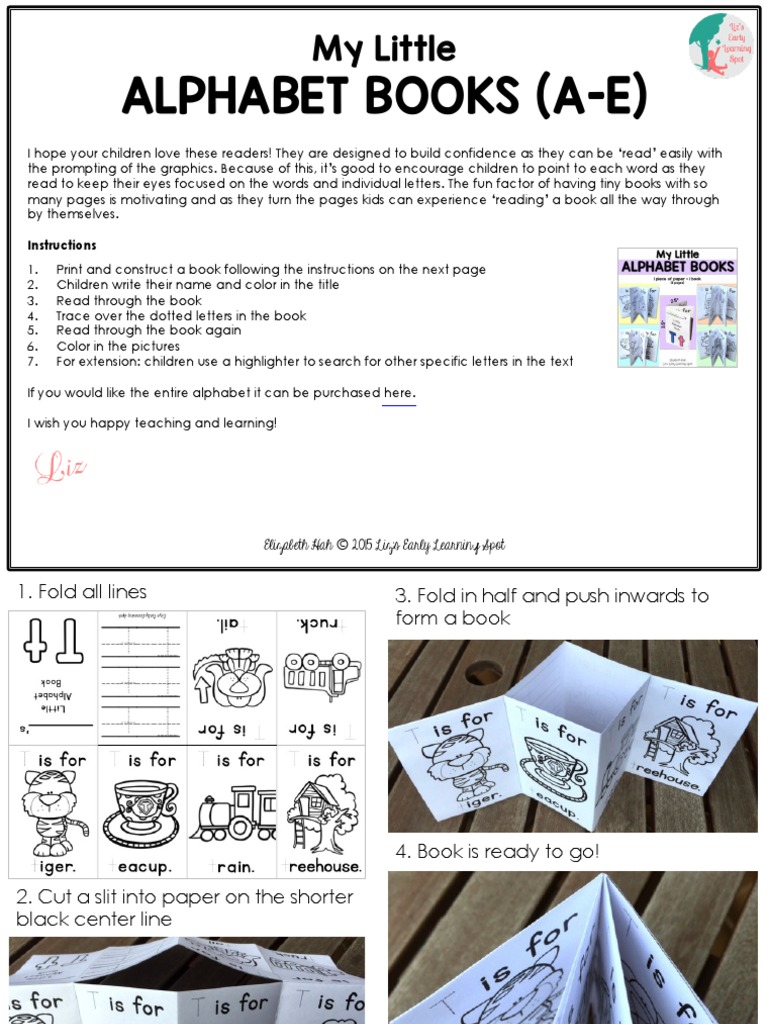 Alphabet Books (A-E) : My Little | PDF