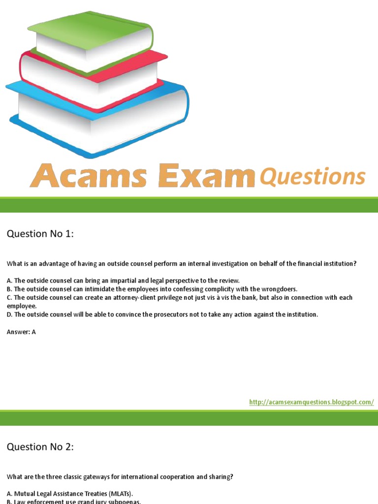 Acams Notes | PDF | Money Laundering | Government Information