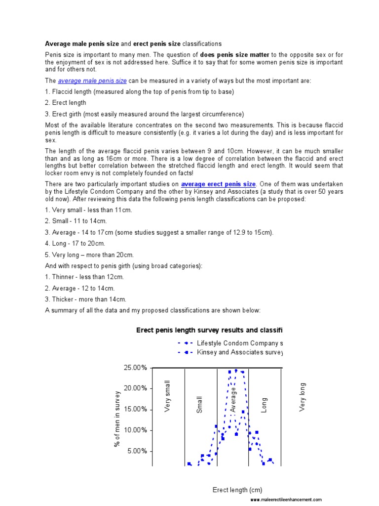 Average Male Penis Size and Erect Penis Size | Penis | Male Mammals