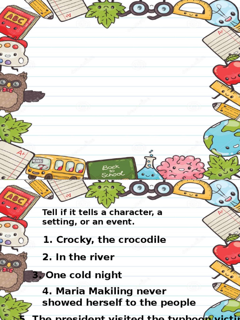 Sequencing Events Grade 5 | PDF | Leisure