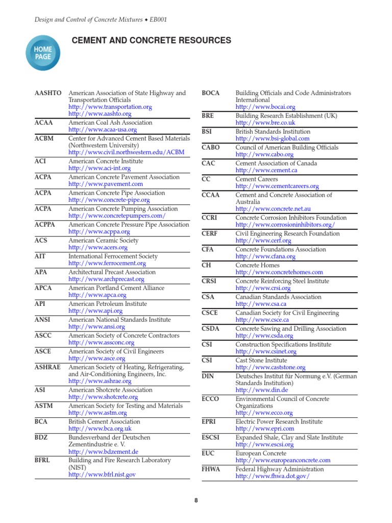Cement and Concrete Resources | PDF | Concrete | Cement