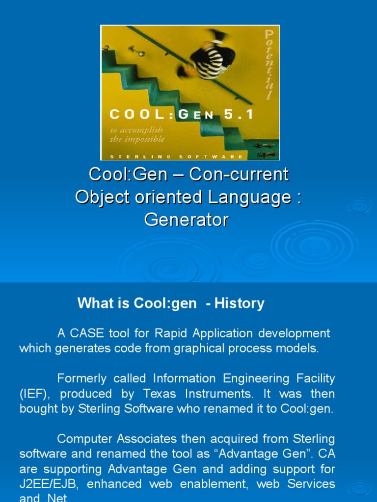 An Overview of the Cool:Gen Rapid Application Development Tool | PDF ...