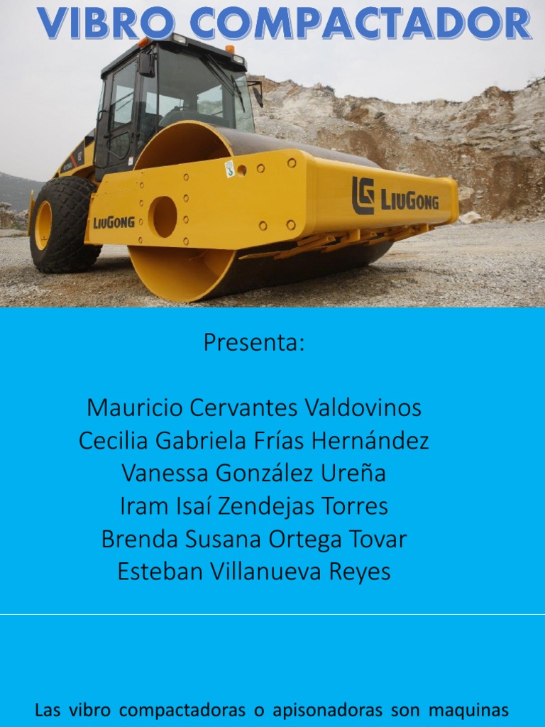 Vibrocompactador PDF | PDF | Neumático | Permeabilidad (Ciencias de la ...