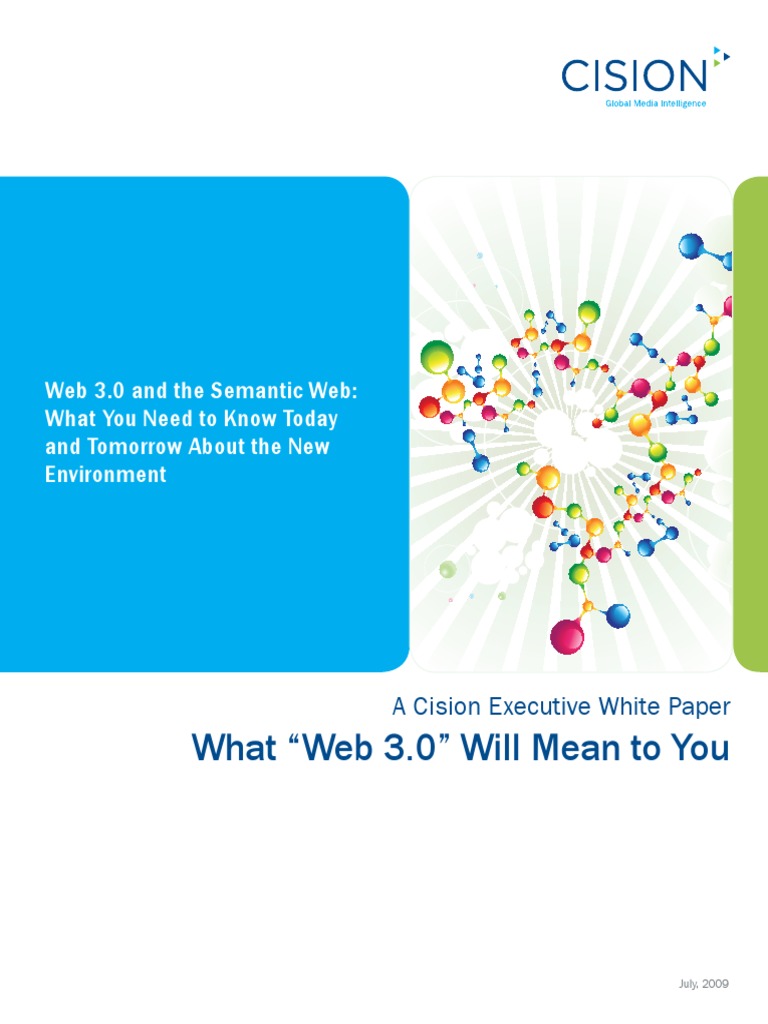 Cision Whitepaper Web3 | PDF | Semantic Web | Social Media
