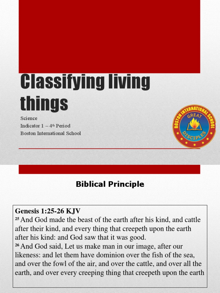 Classifying Living Things in Science | PDF | Social Science | Philosophy