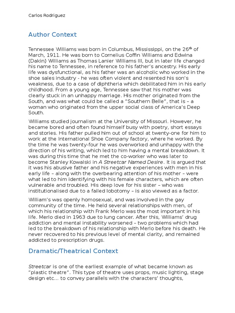 Author Context: Carlos Rodriguez | PDF | Psychology | Science