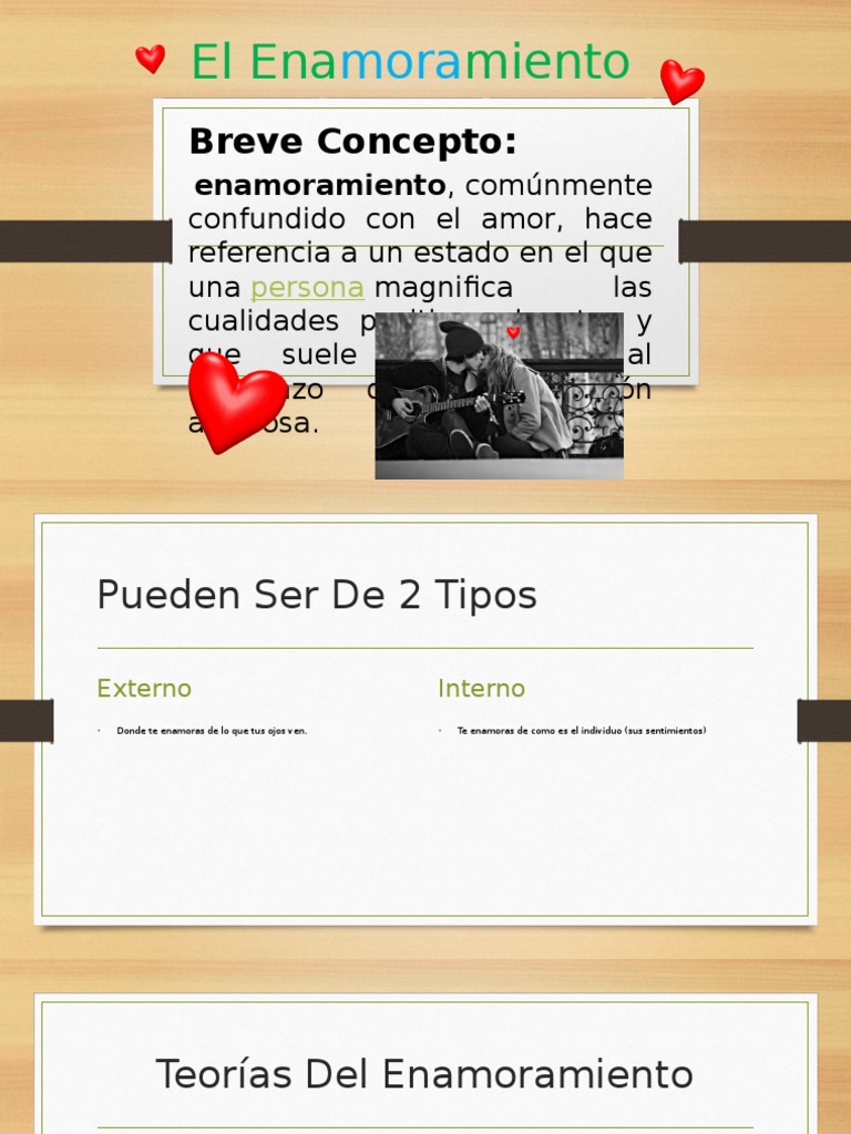 El Enamoramiento | PDF | Amor | Conceptos psicologicos
