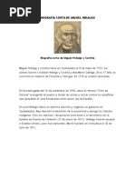 Biografía de Miguel Domínguez | PDF