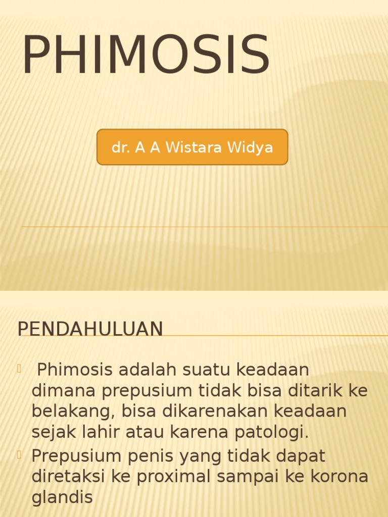 Phimosis | PDF
