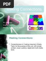 ENGLISH 9 LESSON1 Making Connections | PDF