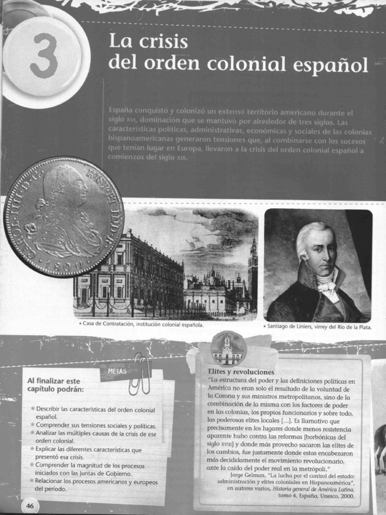 Unidad 3 - La Crisis Del Orden Colonial Español | PDF