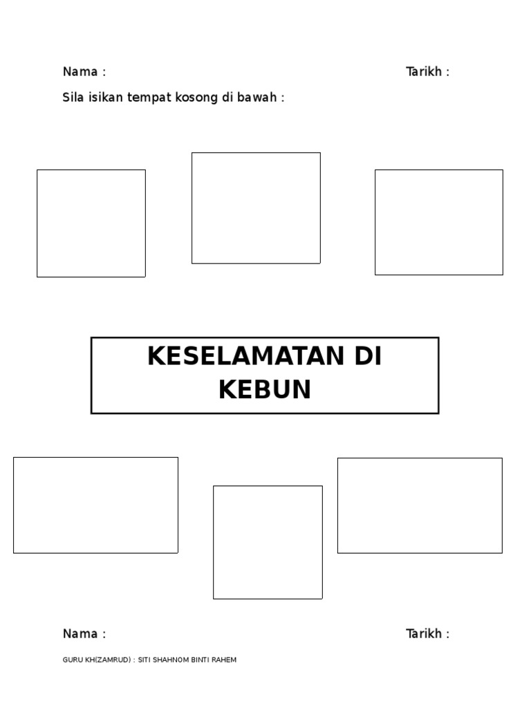 Latihan Lembaran Kerja Modul Kebun | PDF