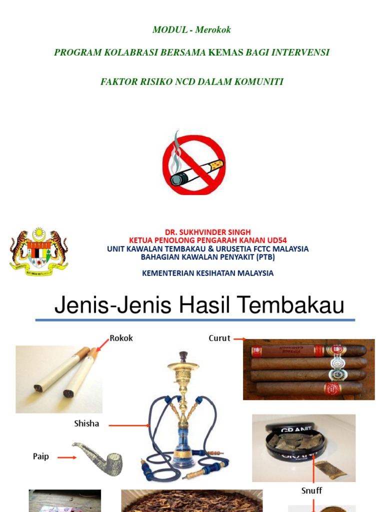 MODUL - Merokok | PDF