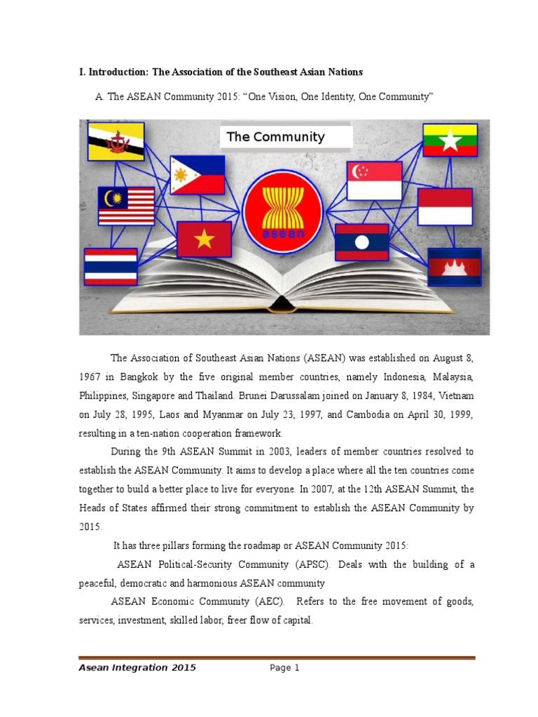 Asean Integration | PDF | Association Of Southeast Asian Nations ...