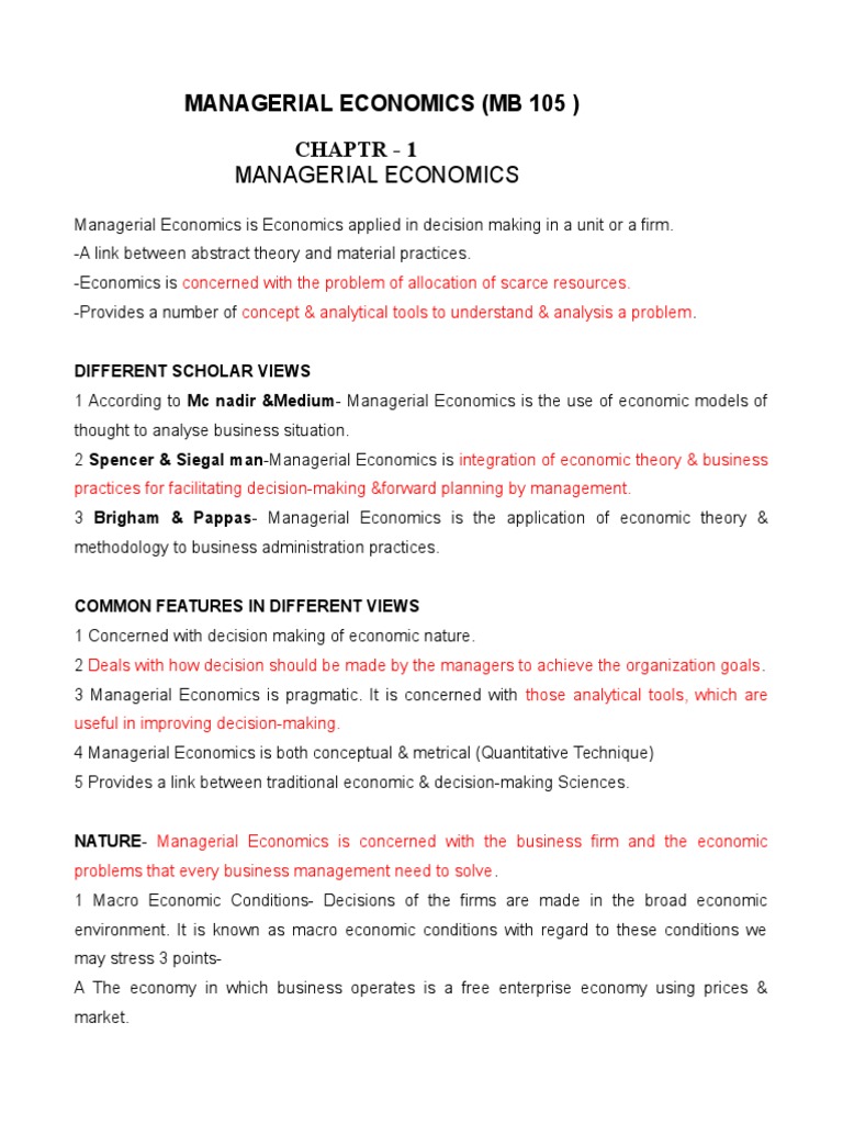 Managerial Economics | PDF | Price Elasticity Of Demand | Demand