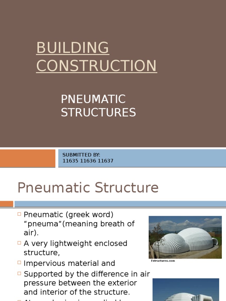 BUILDING PNEUMATIC STRUCTURES | PDF | Roof | Fiberglass