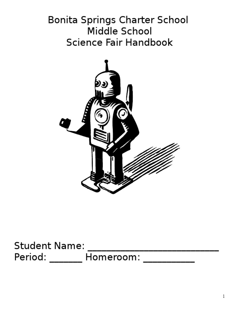 Bonita Springs Science Fair Guide | PDF | Data Analysis | Chart