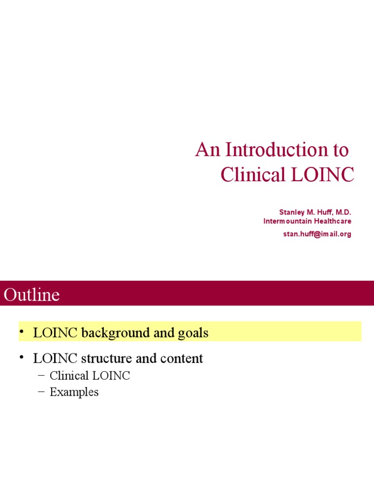 2015 02 12 - Clinical LOINC Tutorial | PDF | Heart | Electrocardiography