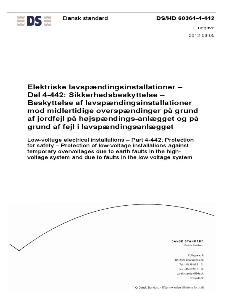 HD 60364-4-442 | PDF