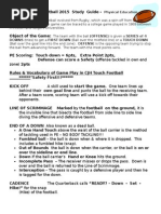 American Football Player Positions Guide | PDF | Gridiron Football ...