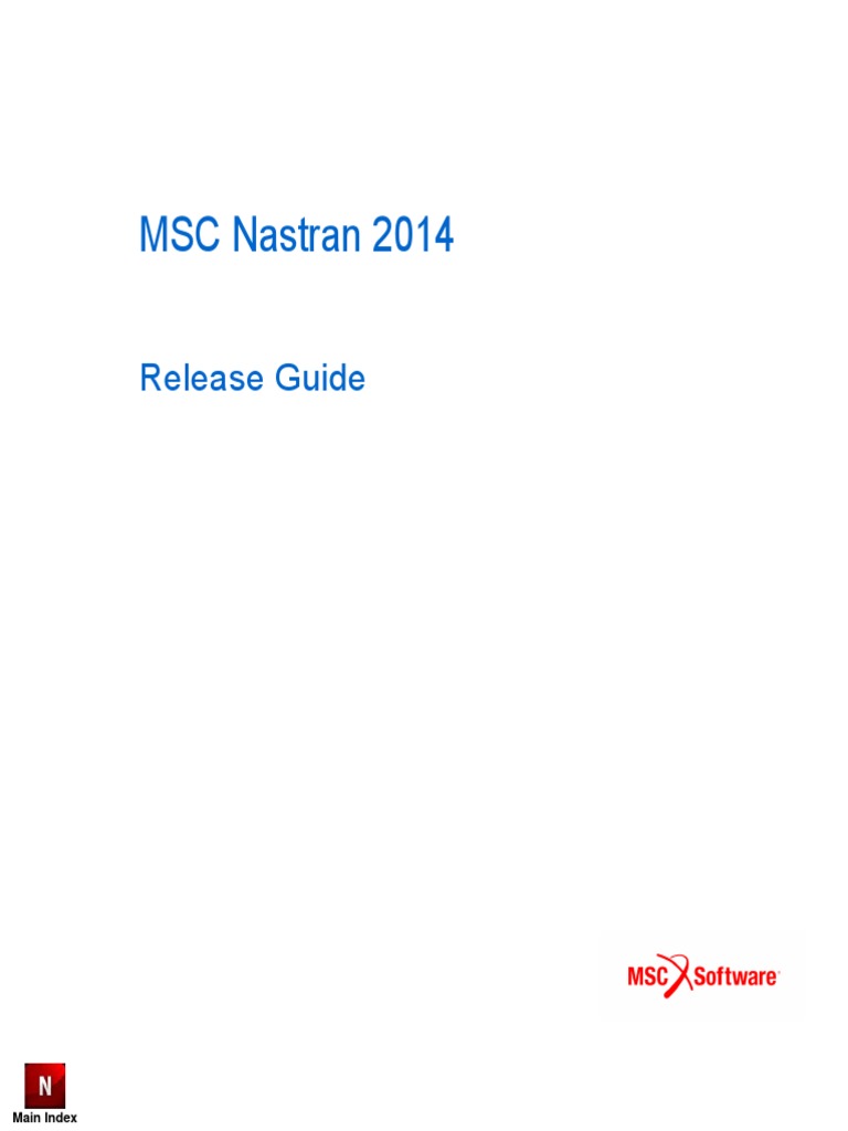 MSC Nastran 2014 Release Guide | PDF | Fatigue (Material) | Welding