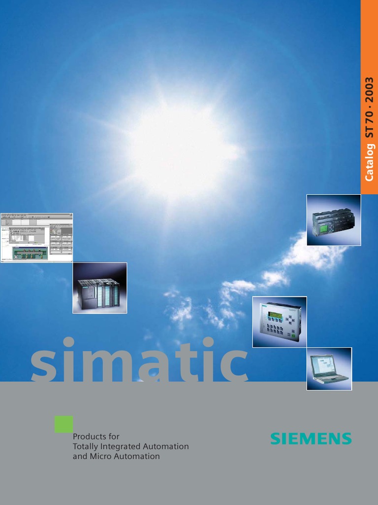 ST70 2003 | PDF | Programmable Logic Controller | Personal Computers