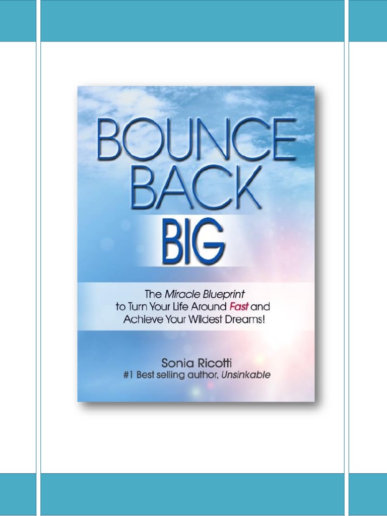 Bounce Back BIG by Sonia Ricotti | PDF | Law Of Attraction (New Thought) | Dream