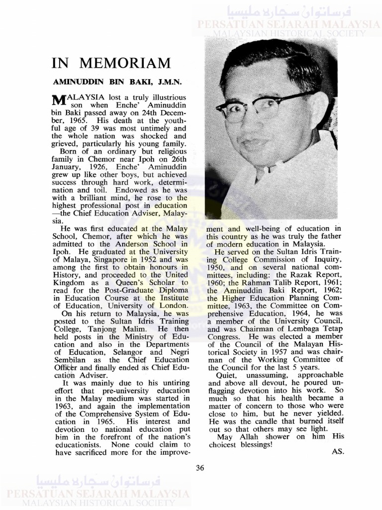 Aminuddin Baki PDF | PDF