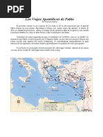 Los 4 Viajes Misioneros Del Apostol Pablo Ilustrados | PDF | Bernabé ...