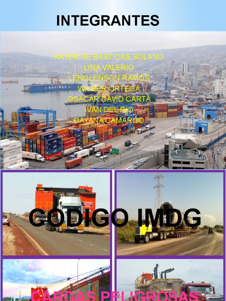 CODIGO IMDG PRESENTACION | Compuestos químicos | Naturaleza