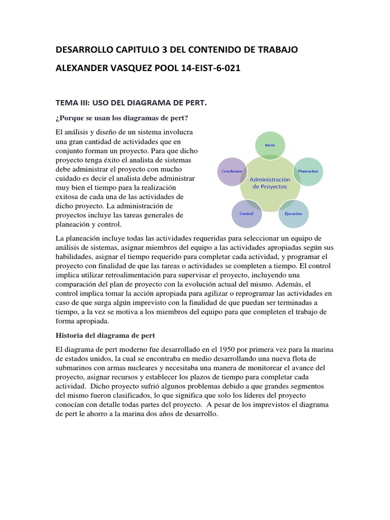 Alexander Vasquez Pool - 14 EIST 6 021 - E3 | PDF | Gestión de ...