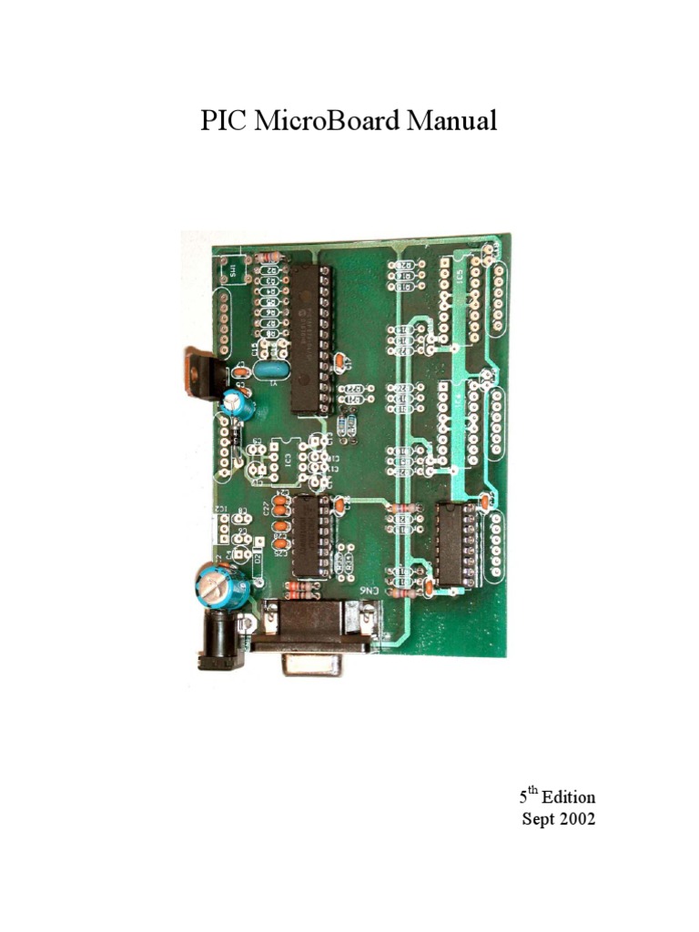 Micro Board Rev 5 | PDF | Pic Microcontroller | Subroutine