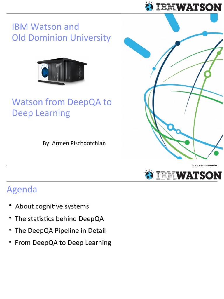 MSIM 111 Session 5 (IBM Watson by Armen Pischdotchian) | Download Free PDF | Watson (Computer ...