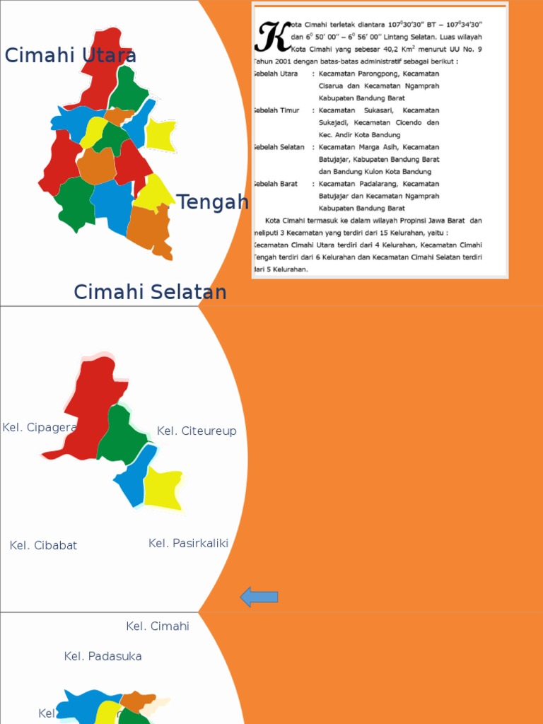 Peta Kota Cimahi | PDF