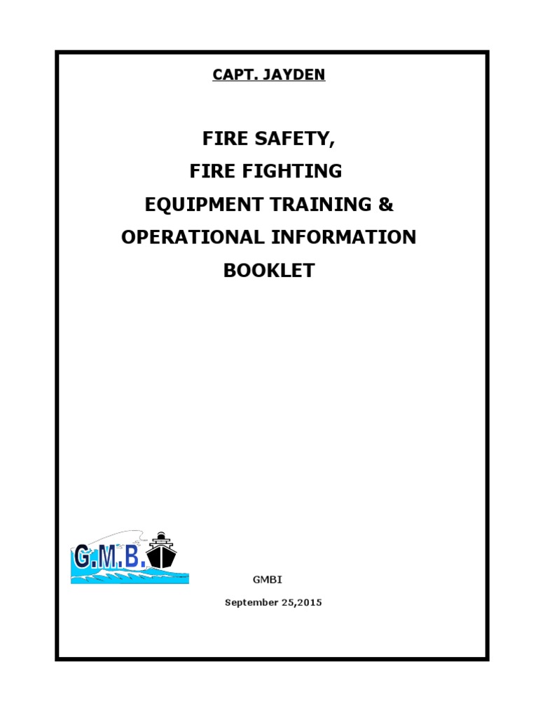 Fire Booklt PT 1 | PDF | Fires | Firefighting